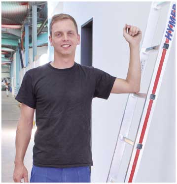 8 Tipps zum sicheren Umgang mit Leitern