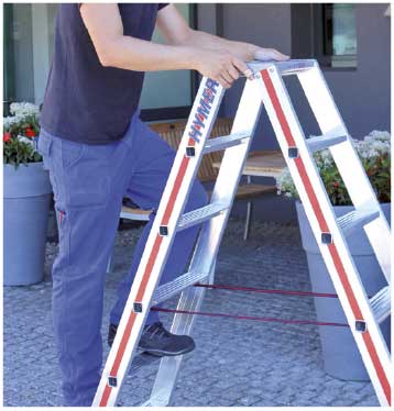 8 Tipps zum sicheren Umgang mit Leitern